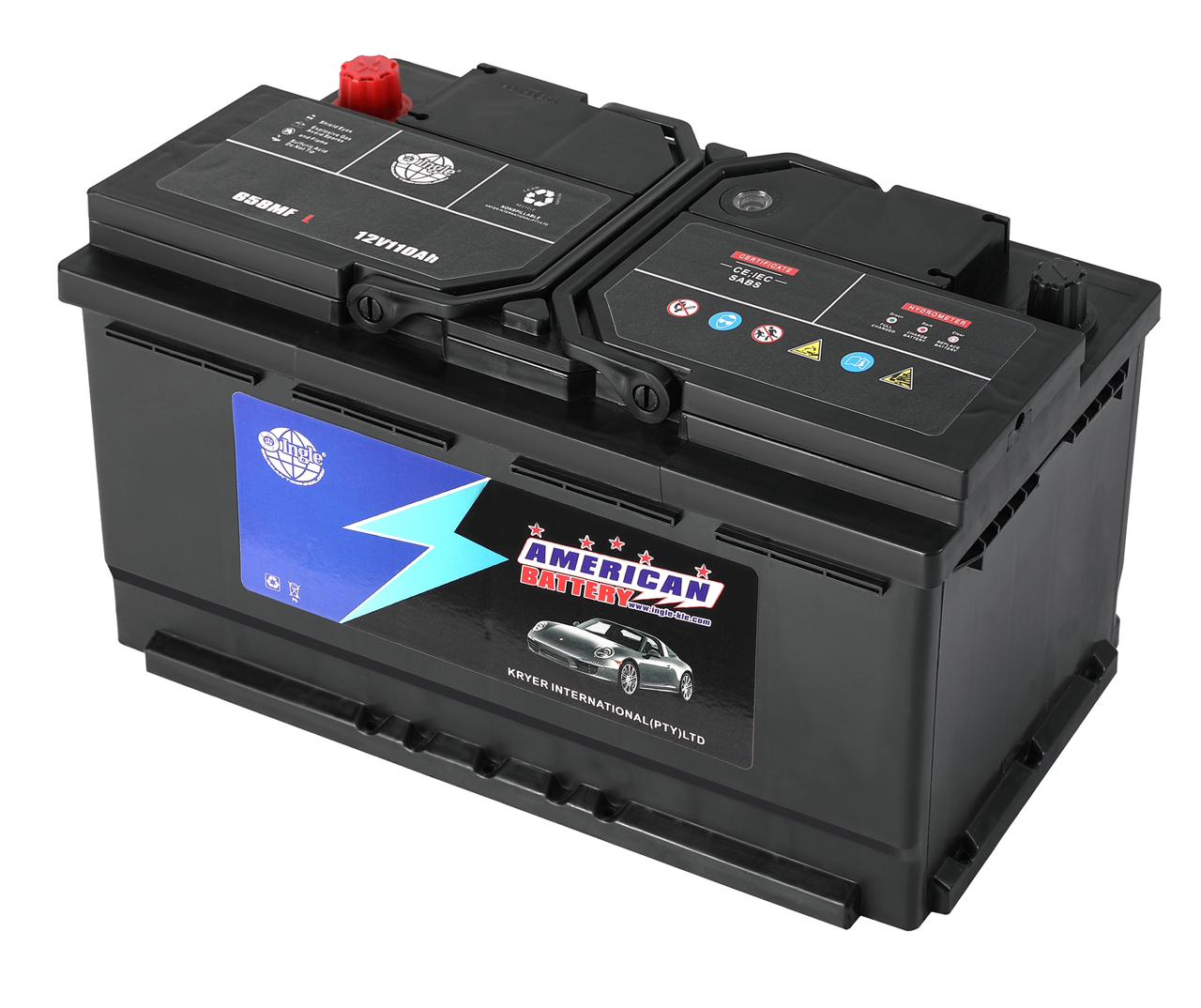 Ingle 658 MFL 12v 110ah Car Battery - Weldtech