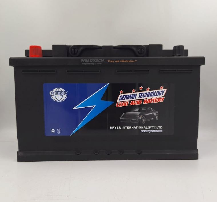 Ingle 669 MFR 12v 80ah Car Battery - Weldtech