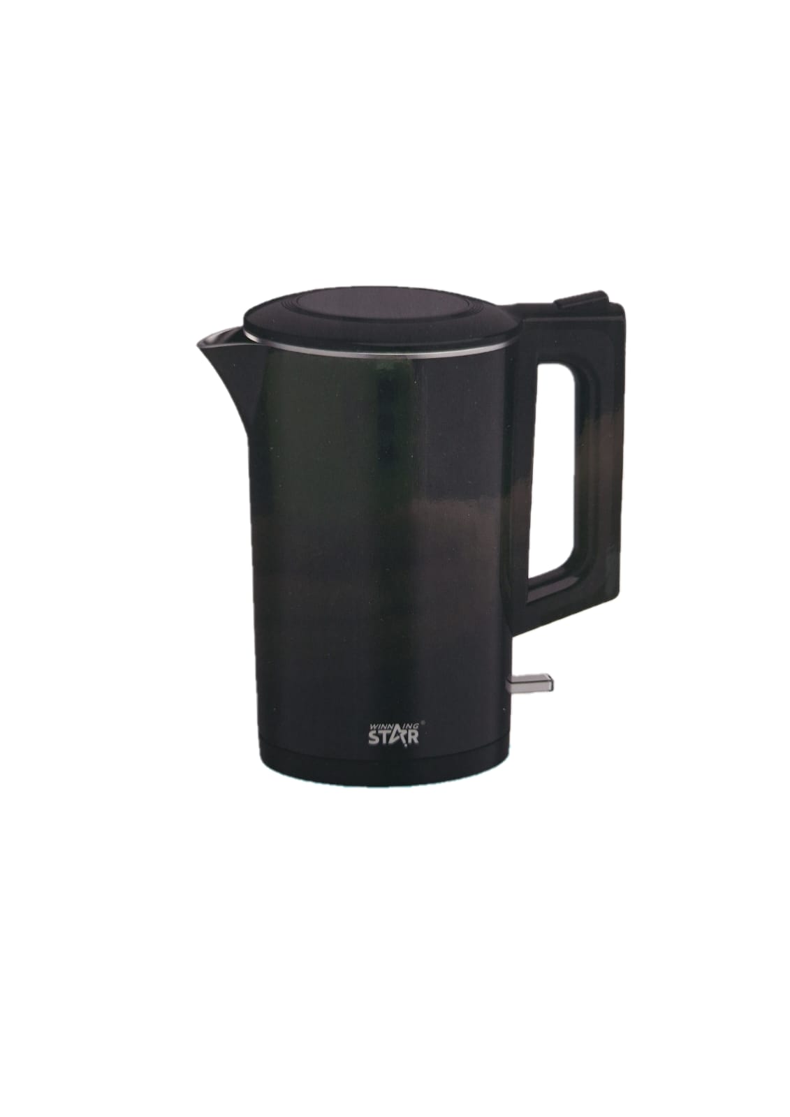Winning Star 1.7L 1500w Black Electric Kettle - Weldtech