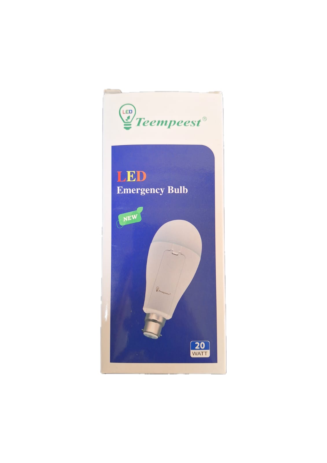 LED Emergency Bulb 20w Teempeest - Weldtech