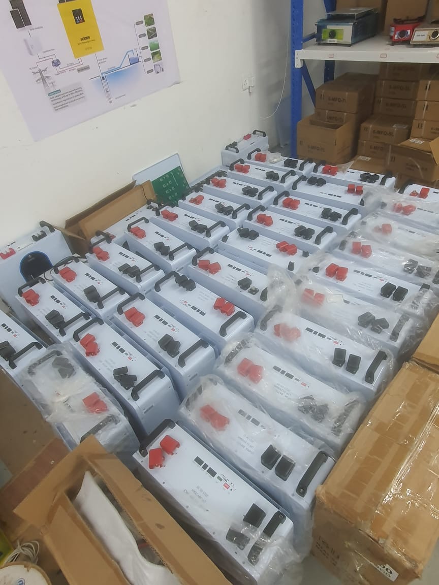 Sun God 51.2v 5.12kwh 100ah (brand new batteries without boxes. Boxes ...